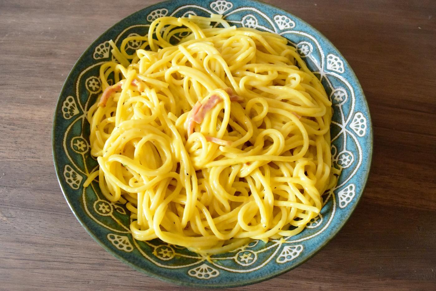 420g大ボリュームでおすすめ！マ･マー特盛りスパゲティカルボナーラを実食レビュー（相場一花） - エキスパート - Yahoo!ニュース