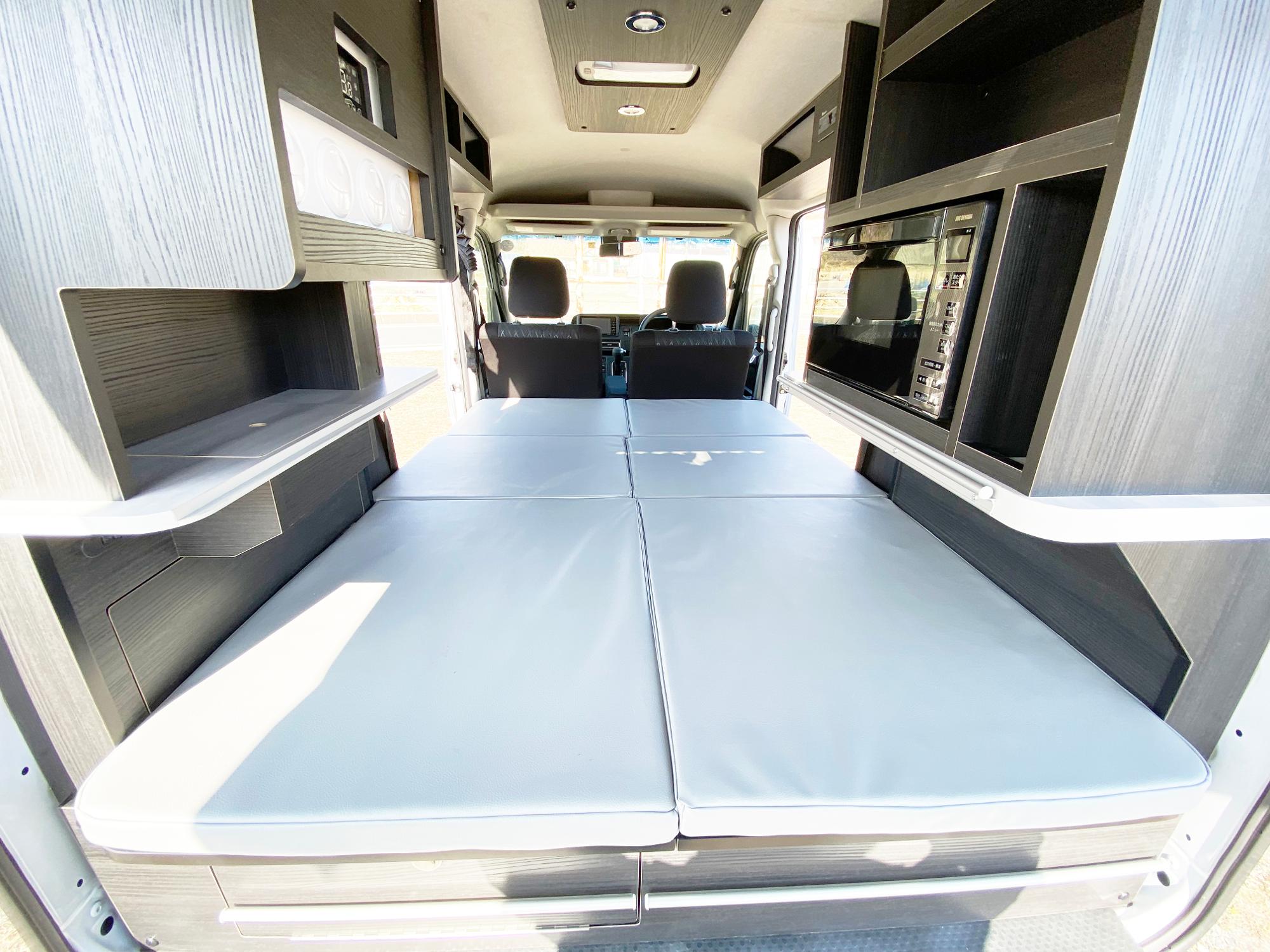 【超豪華】新アトレー軽キャンピングカー「ART-LA200」は電子レンジやエアコンも動く電装強化車！（キャンピングカーライフ） - エキスパート - Yahoo!ニュース