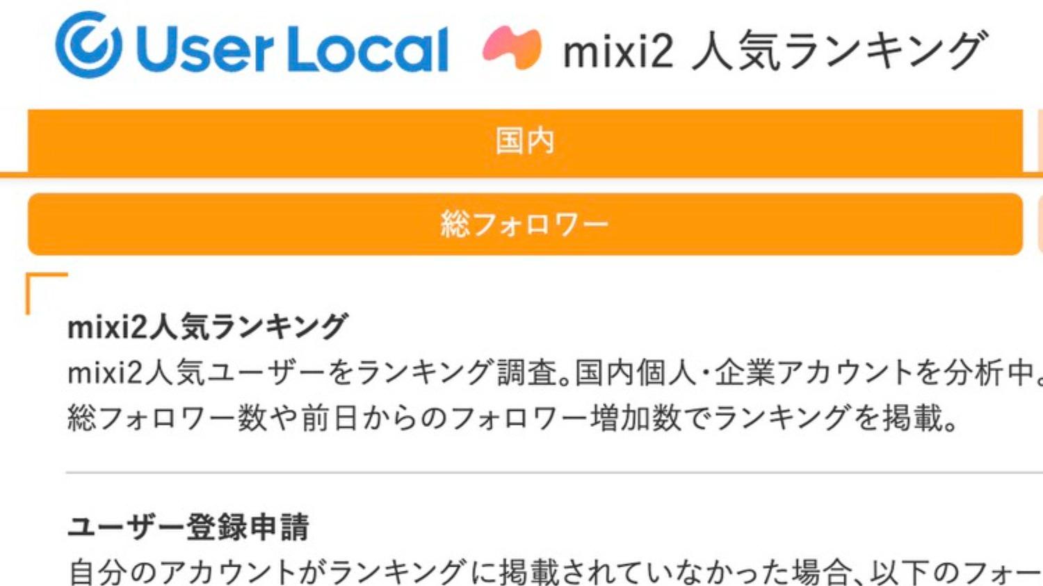 「mixi2」人気ランキングが登場（ネタフル） - エキスパート - Yahoo!ニュース