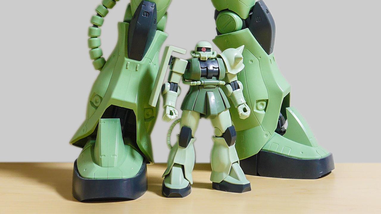 ガンプラ可動】見せてもらおうか!メガサイズザクの性能とやらを ガンプラ可動】見せてもらおうか!メガサイズザクの性能とやらを