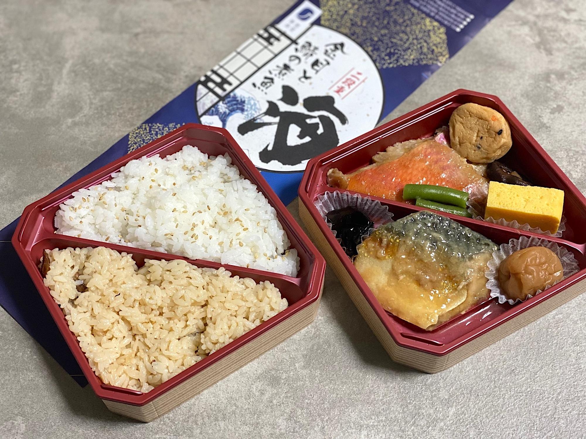 【名古屋駅】車窓食堂「二段重 海 ~金目と鯖の煮魚~」2種類の煮魚とあさり飯を堪能!(土庄雄平) エキスパート Yahooニュース