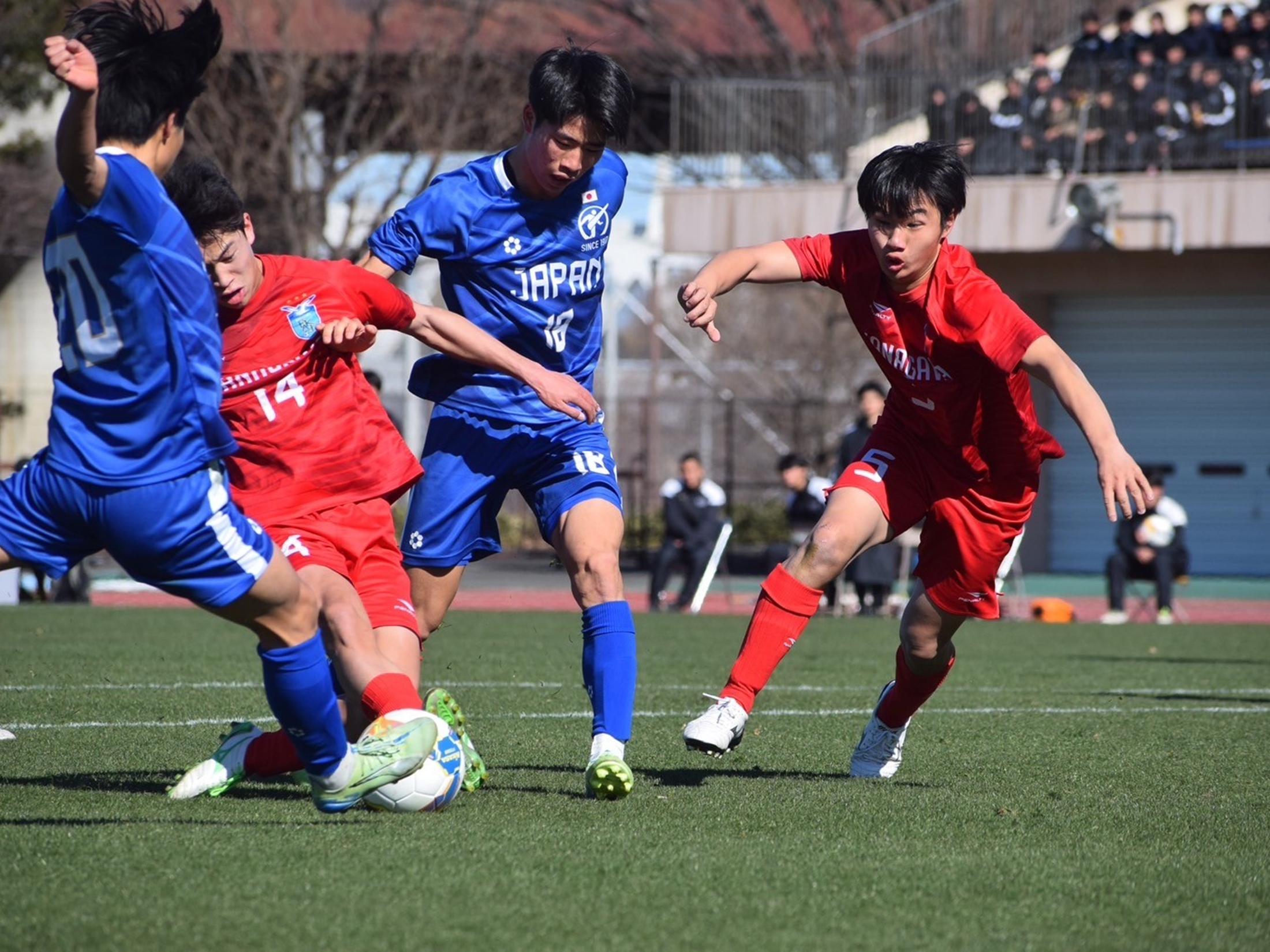 日本高校選抜FW山下景司は全得点に絡む活躍も「後半はボールに 日本高校選抜FW山下景司は全得点に絡む活躍も「後半はボールに