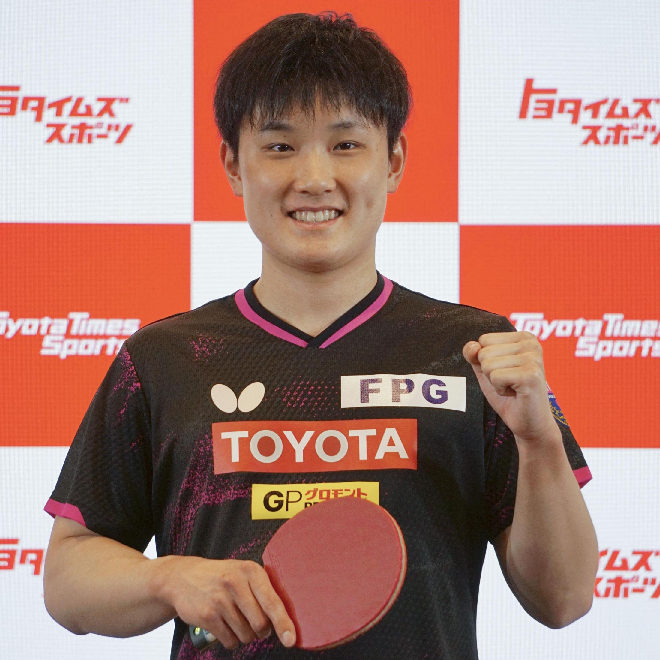 張本智和がトヨタ自動車所属に 卓球男子パリ五輪代表（共同通信） - Yahoo!ニュース