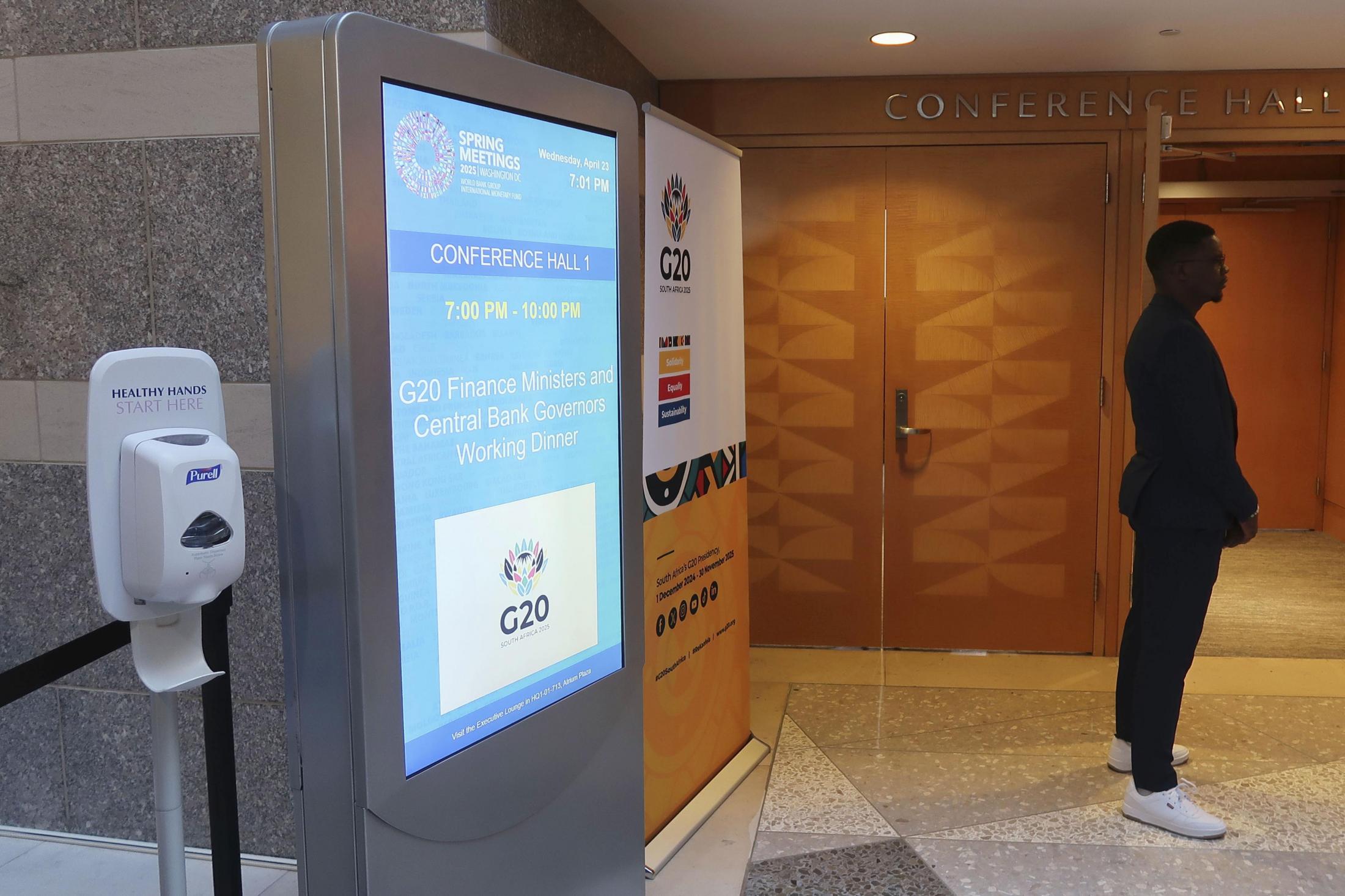 G20、米関税の経済影響を議論 財務相・中銀総裁会議が開幕（共同通信） - Yahoo!ニュース