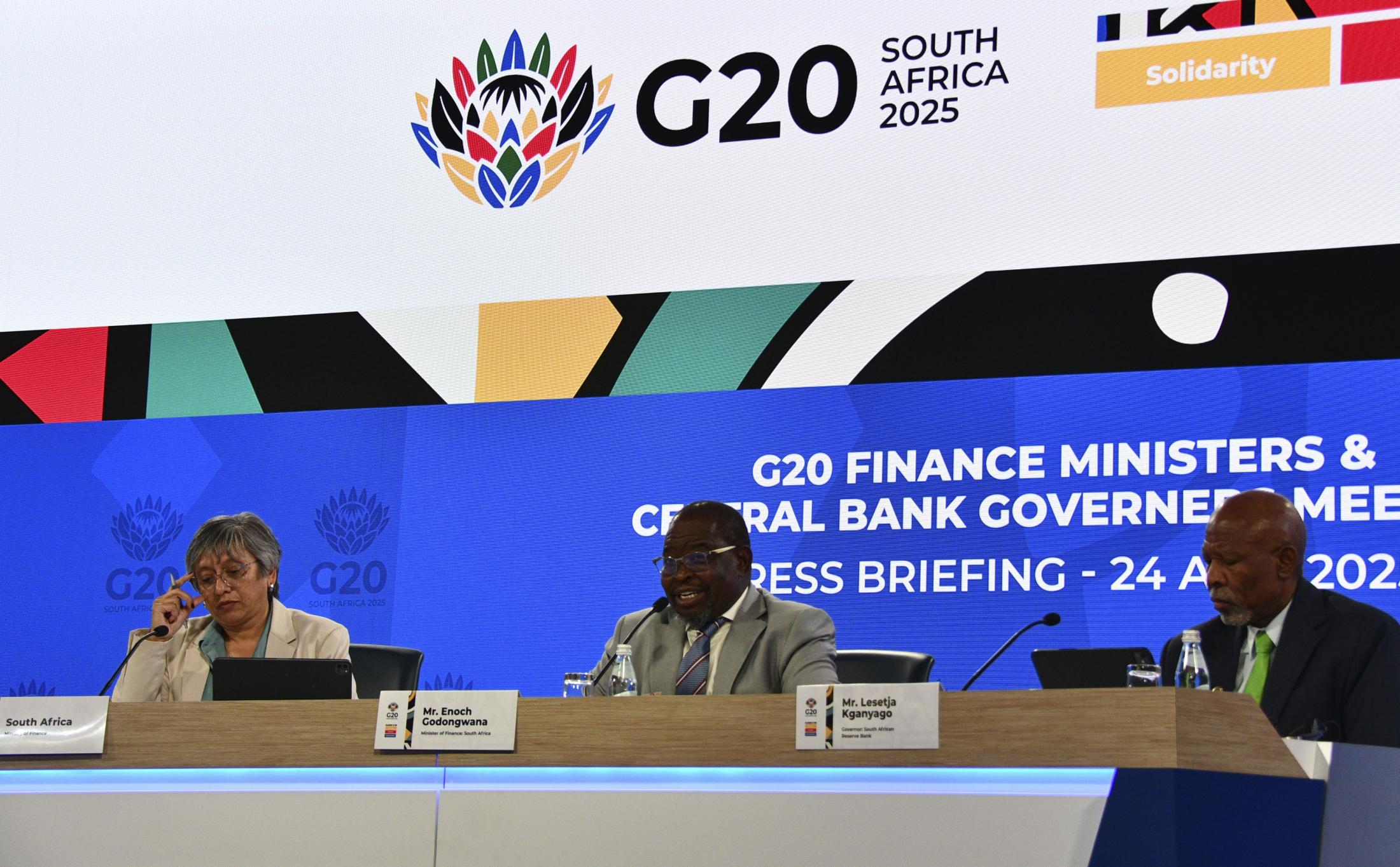 G20、開かれた貿易支持 米関税巡る不確実性に警告（共同通信） - Yahoo!ニュース