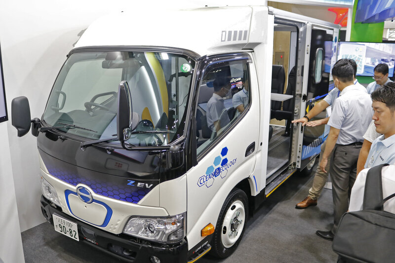 日野のEVトラック移動オフィス、HKSのハイエースコンセプト、小野測器の新計測器に注目…人とくるまのテクノロジー展2025（レスポンス） - Yahoo!ニュース