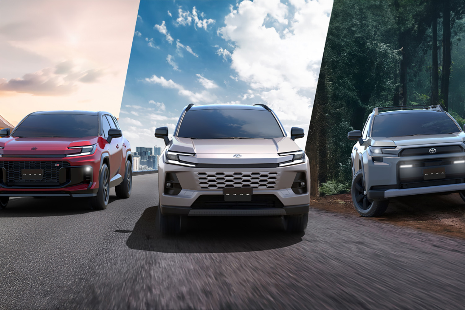 海外じゃRAV4はタクシー車両としても人気！ 新型が3つの顔を用意した理由はもしやタクシー対策か？（WEB CARTOP） - Yahoo!ニュース