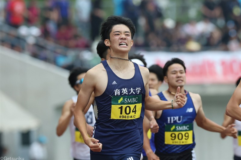 【陸上】800m山鹿快琉が1分46秒79!!鮮烈スパートで1年生V「競技を楽しめればと思っていた」／日本IC（月刊陸上競技） - Yahoo!ニュース