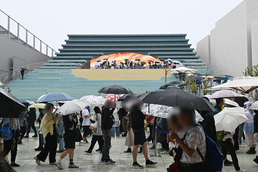 万博きのう9日の一般入場者数は11万4千人、今日のイベントは？ 降水確率は90%予報（Lmaga.jp） - Yahoo!ニュース