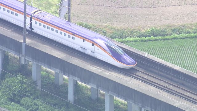 17日の東北新幹線車両故障、車両は「試運転中」 新型車両「E8系」でほかにもトラブル JR東日本は「E8系」の単独運転を取りやめで東北・山形新幹線、計21本運休（日テレNEWS NNN ...