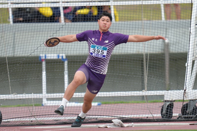 【陸上】今季リストトップの円盤投・東琉空、ハンマー投・大川巧が記録更新狙う 女子400mは野見山寧祢と今峰紗希が対決／IH東海（月刊陸上競技） - Yahoo!ニュース