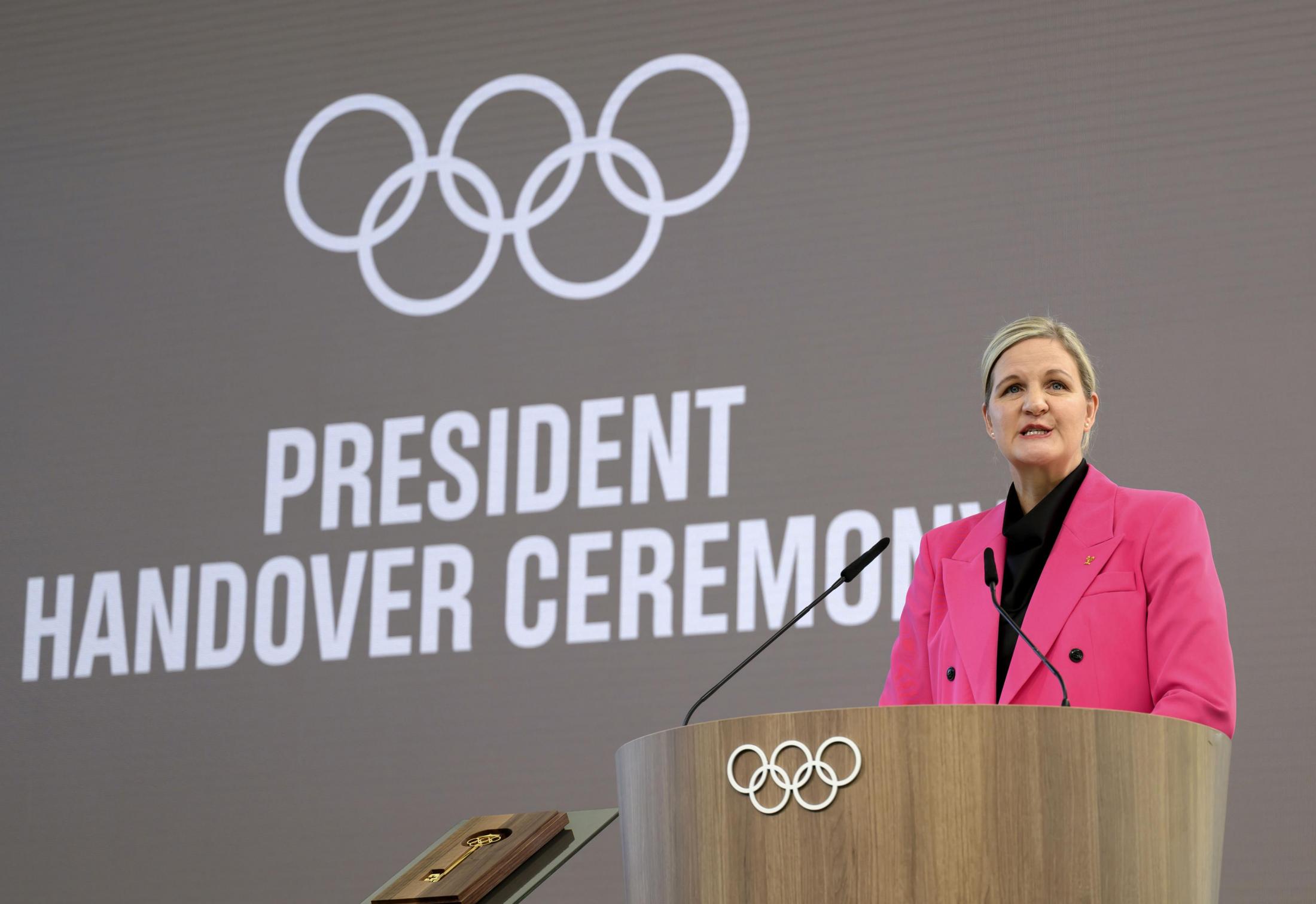 IOC初の女性トップ就任 悲願実現「誇りに思う」（共同通信） - Yahoo!ニュース