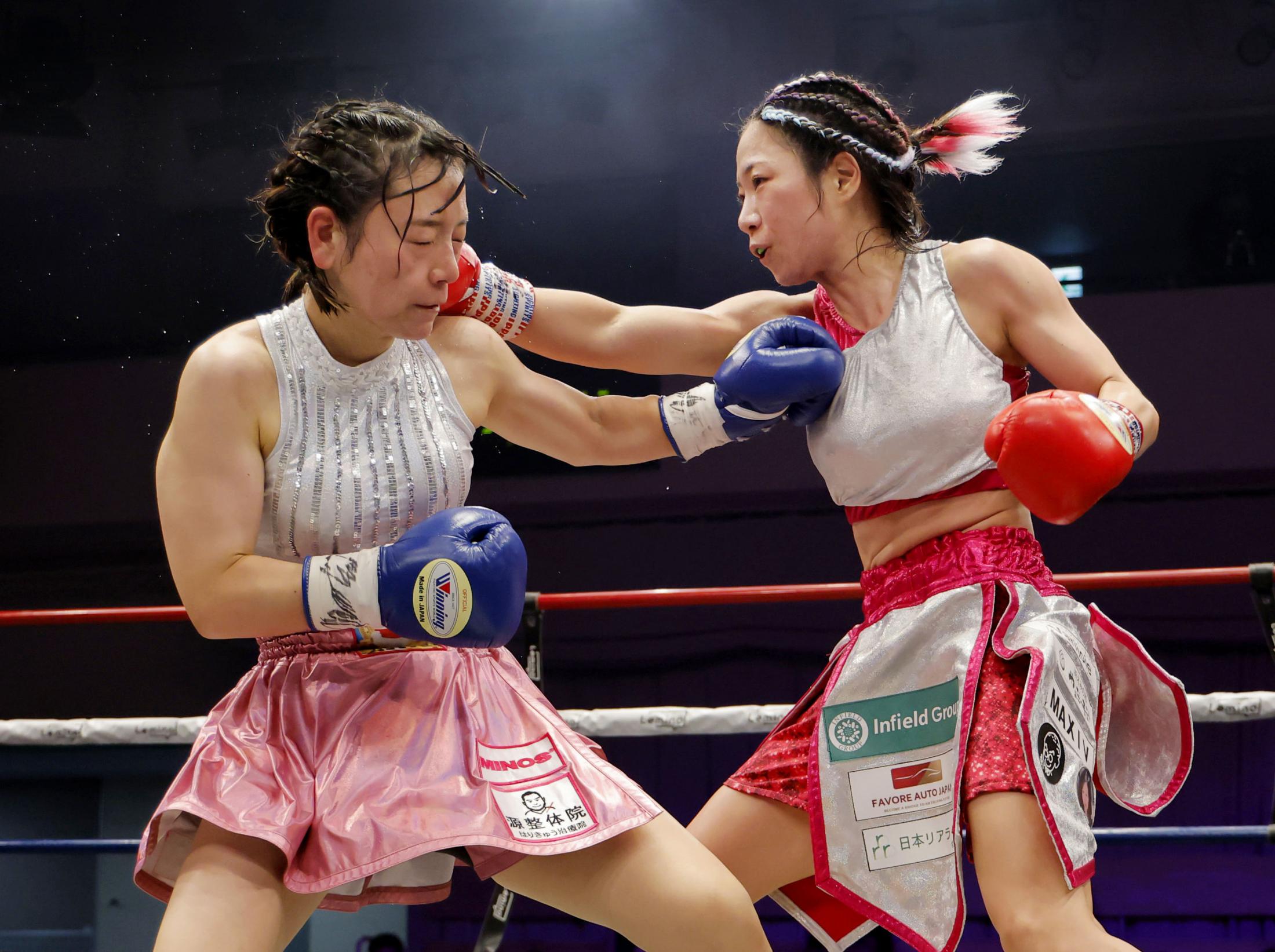 黒木優子が判定勝ちで初防衛 WBA女子ミニマム級（共同通信） - Yahoo!ニュース