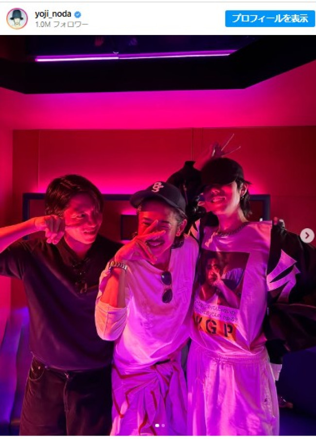 最高でしかない！ RAD野田、アツすぎる『IWGP』2人と3ショット公開（クランクイン！） - Yahoo!ニュース