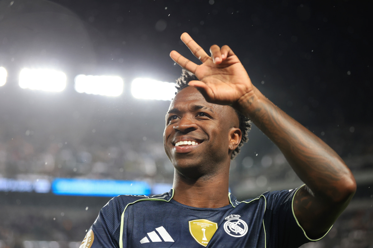 “ピタリ”とあとは決めるだけ！レアルFWヴィニシウスのアシストが完璧すぎる！1G1Aの活躍でチームを勝利に導く（フットボールチャンネル） - Yahoo!ニュース