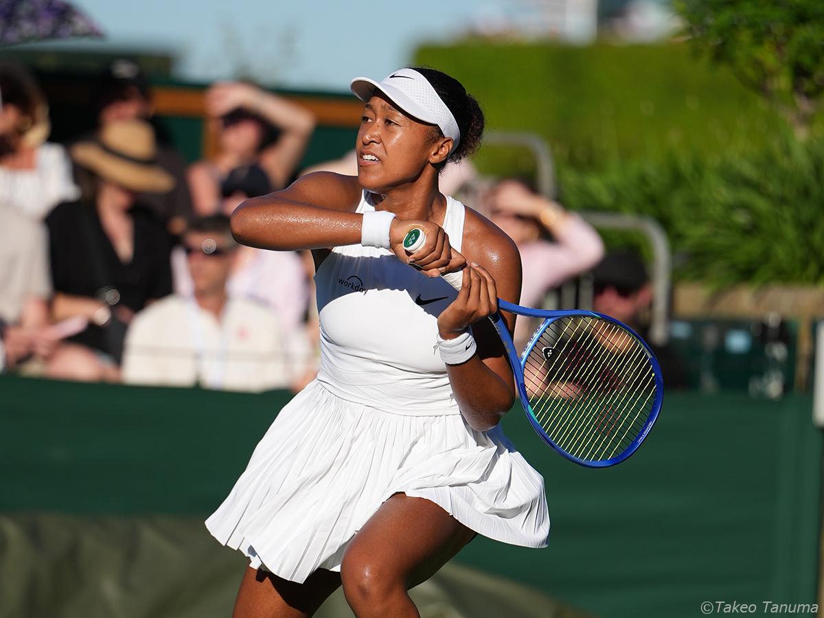 大坂なおみ、予選勝者の世界126位にストレート勝ちし2年連続の初戦突破「またグランドスラムでプレーできることにワクワクしていた」[ウィンブルドン]【テニス】（Tennis Classic ...