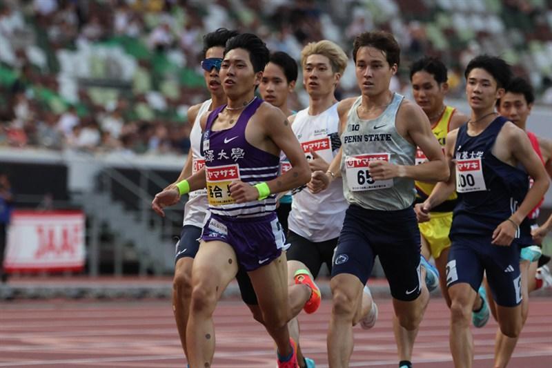 【陸上】男子800m予選 落合晃1分47秒13で1着「決勝は参加標準突破狙いたい」クレイ・アーロン竜波が2着通過／日本選手権（月刊陸上競技） - Yahoo!ニュース