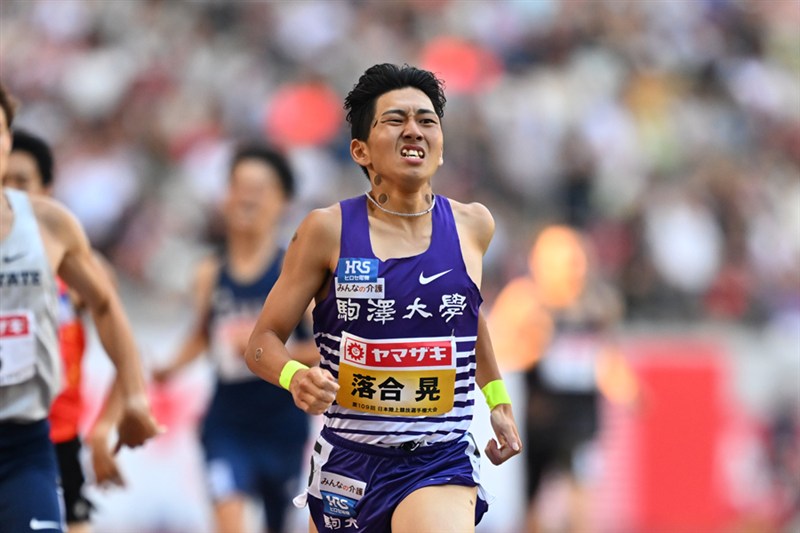 【陸上】注目の男子800mは落合晃が連覇達成！ 序盤から逃げ切り1分45秒93で栄冠／日本選手権（月刊陸上競技） - Yahoo!ニュース