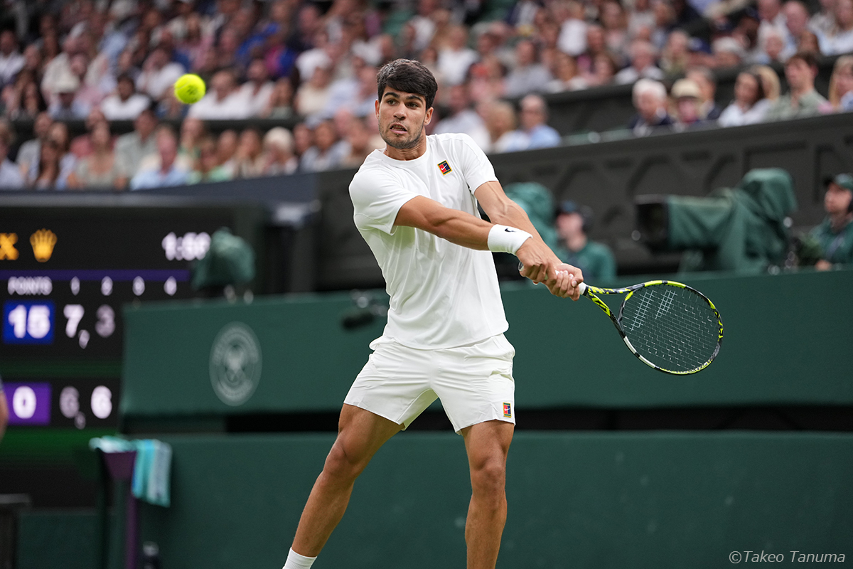 アルカラス、世界14位ルブレフに逆転勝ちし8強。5月からマッチ22連勝で3連覇へ前進[ウィンブルドン]【テニス】（Tennis Classic） - Yahoo!ニュース