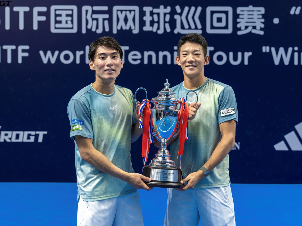 羽澤慎治／田口涼太郎が2023年6月以来のコンビ2勝目、松田康希はITFツアーのシングルス初優勝 [M15馬鞍山／テニス]（テニスマガジンONLINE） - Yahoo!ニュース