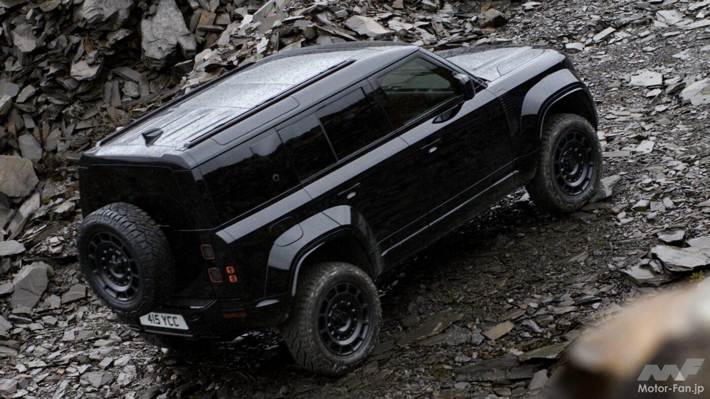 ランドローバー・ディフェンダーのハイエンドモデル「オクタ・ブラック」が登場！強靭なラグジュアリー4x4オフローダー！（MotorFan） - Yahoo!ニュース