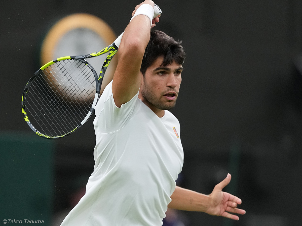 アルカラス、地元イギリスのノリーを寄せつけず完勝！3連覇へあと2勝「少しずつ自分が進化している」[ウィンブルドン]【テニス】（Tennis Classic） - Yahoo!ニュース