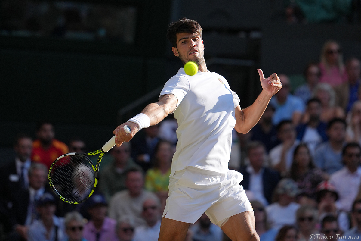 アルカラス、世界5位フリッツを破りウィンブルドン3連覇に王手「日曜日が待ちきれない」。決勝でシナーと激突【テニス】（Tennis Classic） - Yahoo!ニュース
