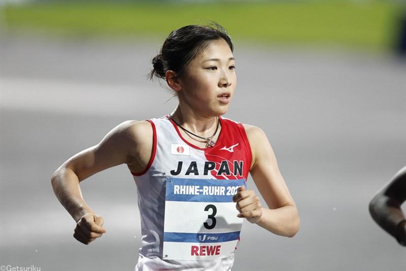 【陸上】10000m・細見芽生が自己新32分01秒91で4位！大東大・ワンジルが銀 100m栁田大輝が予選1着通過／ユニバ（月刊陸上競技） - Yahoo!ニュース