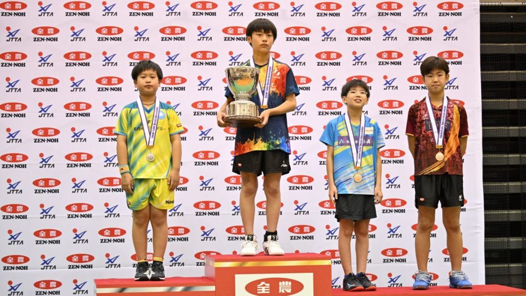 「精神力で頑張りました」岡谷ジュニア・重田柊介が初優勝＜卓球・全農杯全日本ホカバ2025・ホープス男子ランキング＞（Rallys） - Yahoo!ニュース