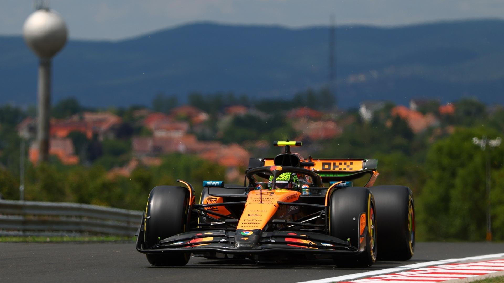 ハンガリーGPのFP1でノリス最速＆マクラーレン1－2！ルクレール3番手、アジャー4番手…レッドブル勢9－17｜F1（DAZN News） - Yahoo!ニュース