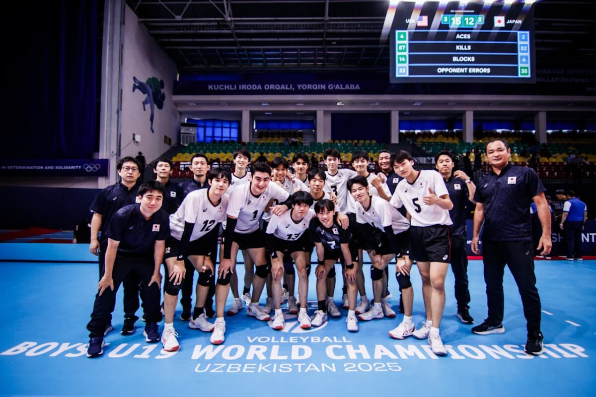 男子U19日本代表がアメリカにフルセット負け… 最終順位は16位【U19男子世界選手権】（バレーボールキング） - Yahoo!ニュース