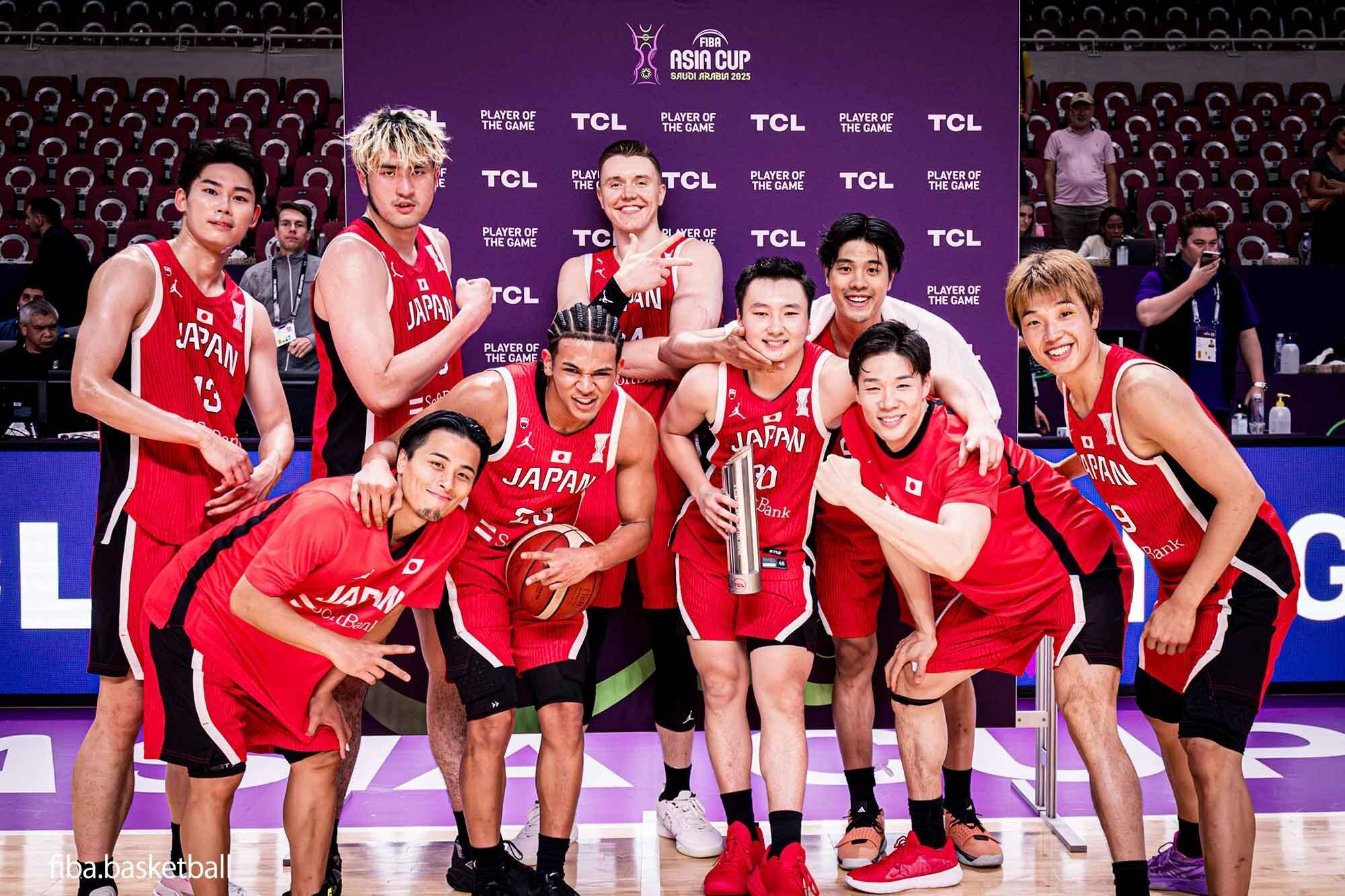 男子日本代表、今夜25時8強入りを懸けてレバノン戦に挑む [FIBAアジアカップ2025/バスケ]（月刊バスケットボール） - Yahoo!ニュース