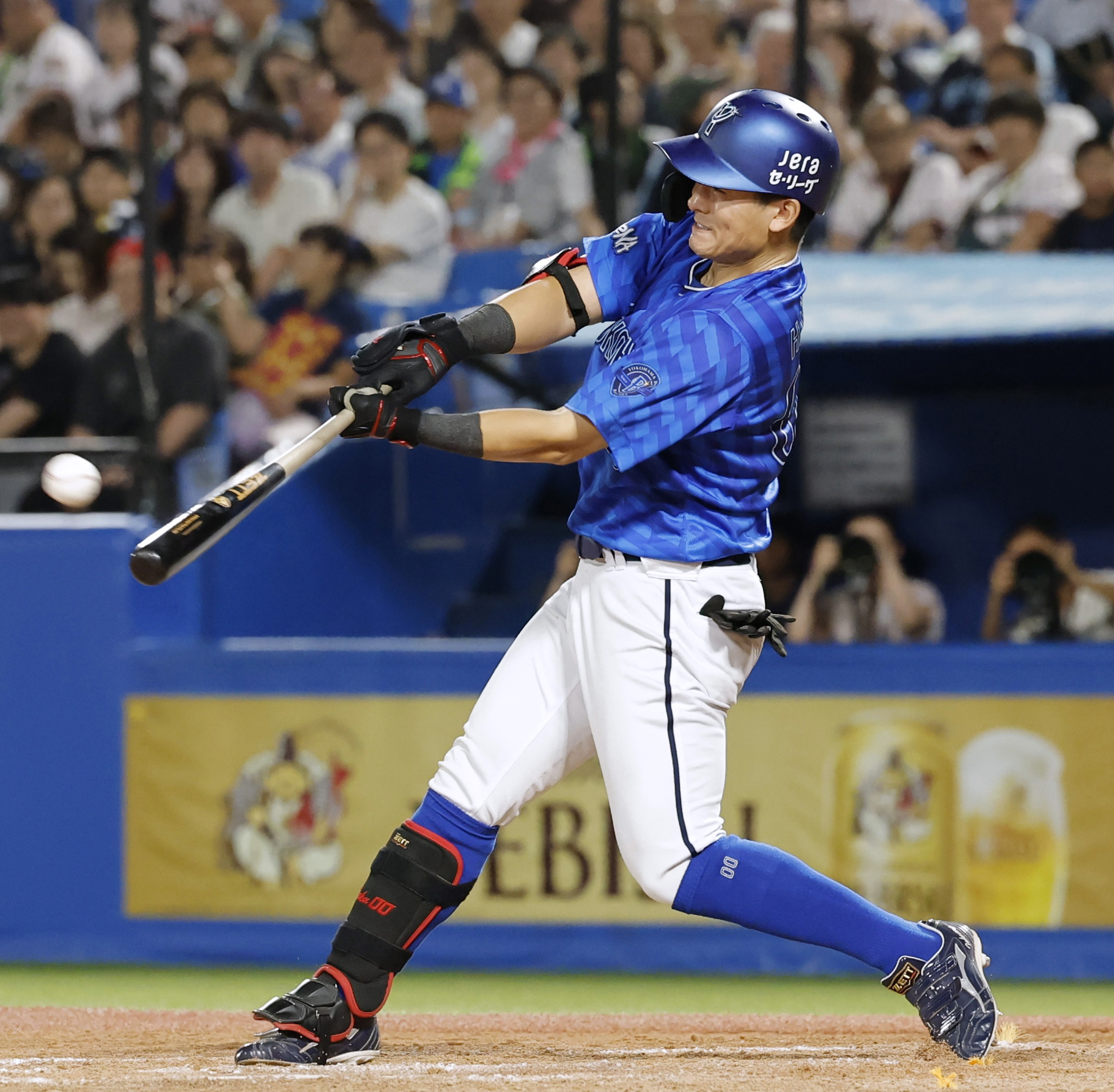 ヤ2―10D（13日） DeNAが連敗を4で止める（共同通信） - Yahoo!ニュース