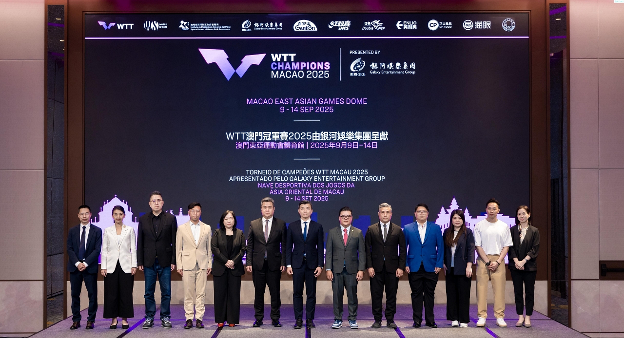 卓球「WTTチャンピオンズマカオ2025」が9月9〜14日開催…日本の男女8選手出場予定（マカオ新聞） - Yahoo!ニュース