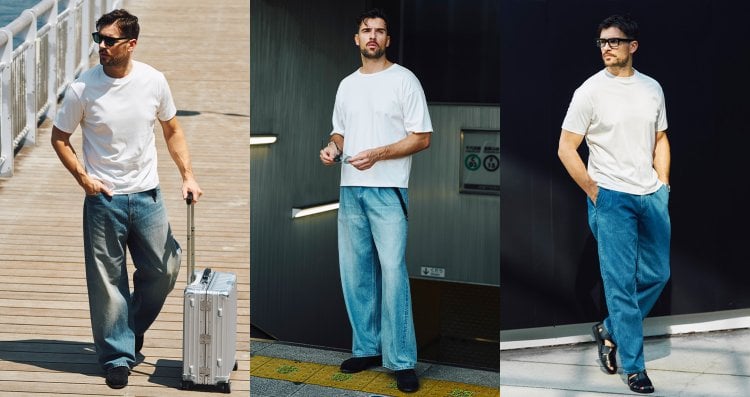「Tシャツ」&「デニム」2025年のイケてる着こなしとは？（OTOKOMAE） - Yahoo!ニュース