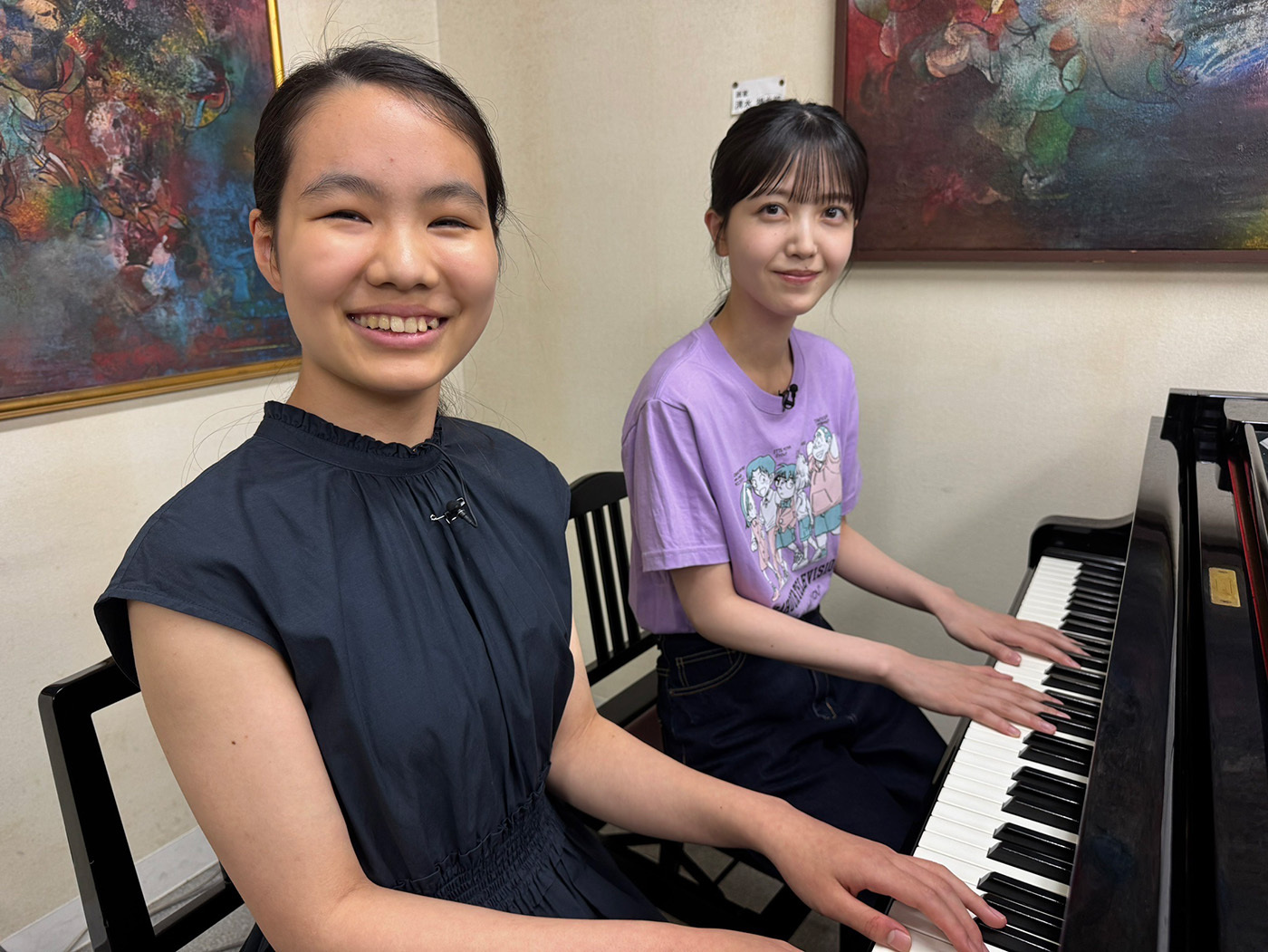 乃木坂46久保史緒里が24時間テレビチャリティーライブ生中継で視覚障がいの少女とピアノ連弾に挑戦（THE FIRST TIMES） - Yahoo!ニュース