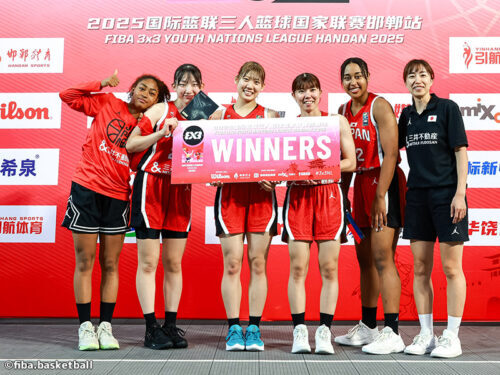 女子U23日本代表が3x3ユースネーションズリーグ2025アジアで総合優勝…世界大会への切符つかむ（バスケットボールキング） - Yahoo!ニュース
