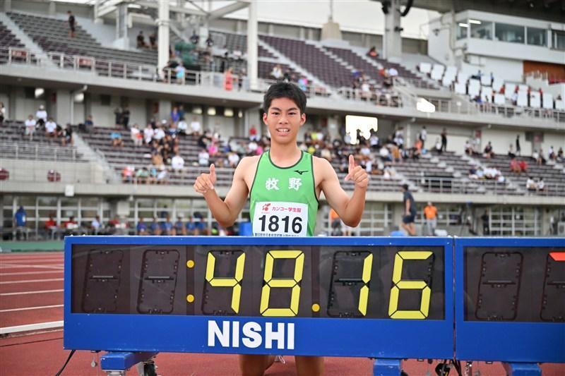 【陸上】400mリストトップの金子斐音が48秒16の中学新V!! 16年ぶりに更新 2位の櫻田晃良も48秒49の好タイム／沖縄全中（月刊陸上競技） - Yahoo!ニュース
