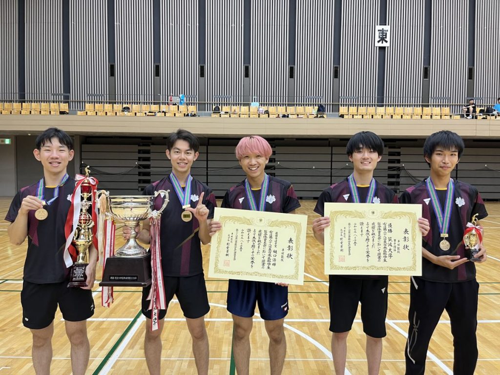 筑波大、東北医科薬科大が団体V 男子単は国際医療福祉大・丸山蒼葉が2度目の優勝＜第68回東日本医科学生総合体育大会・卓球部門＞（Rallys） - Yahoo!ニュース