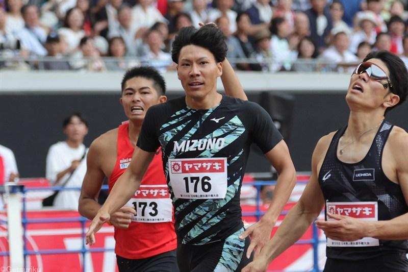 【陸上】日本選手権男子400mの結果が訂正 佐藤風雅がレーン侵害で失格から優勝へ 今泉が2位（月刊陸上競技） - Yahoo!ニュース