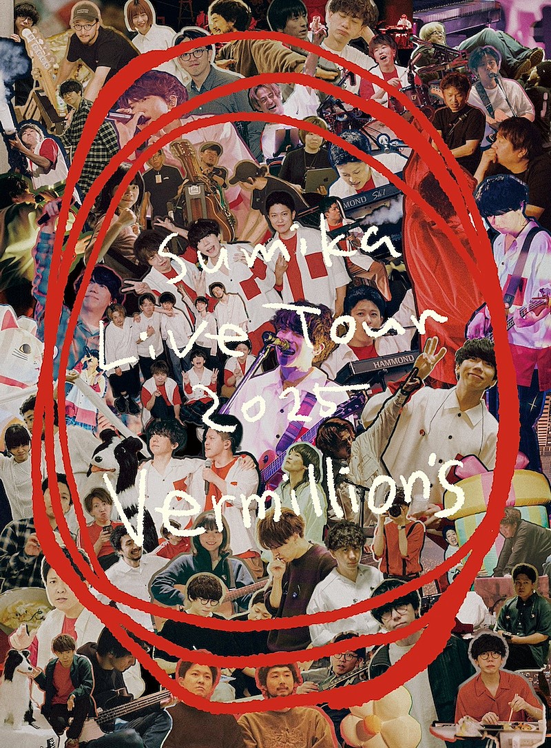 sumika、全国ツアー【sumika Live Tour 2025『Vermillion's』】が映像化 10月にリリース決定（Billboard JAPAN） - Yahoo!ニュース