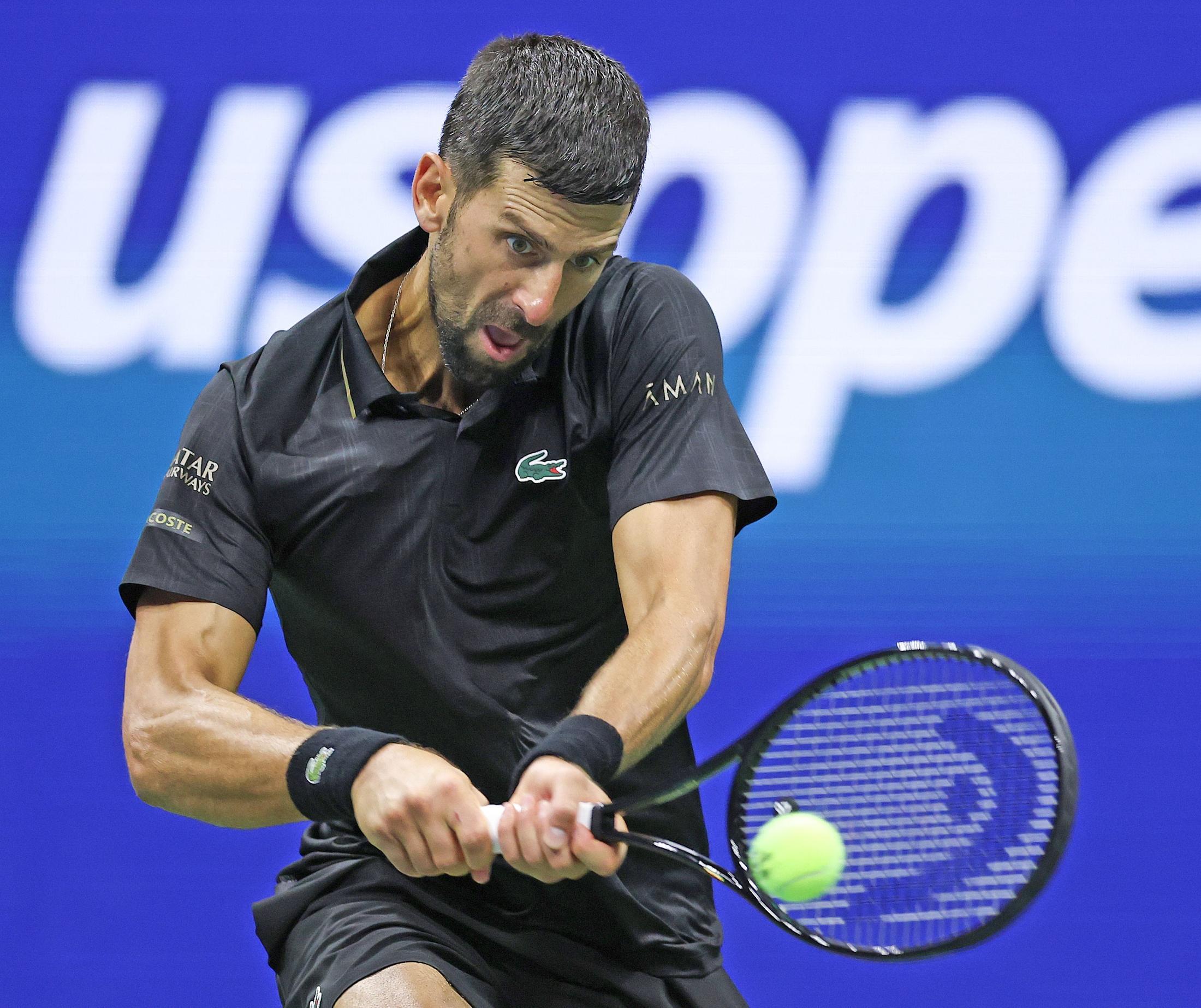 ジョコビッチ 歴代最多タイ14度目の4強、全米OPで米選手に無敗継続＜男子テニス＞（tennis365.net） - Yahoo!ニュース