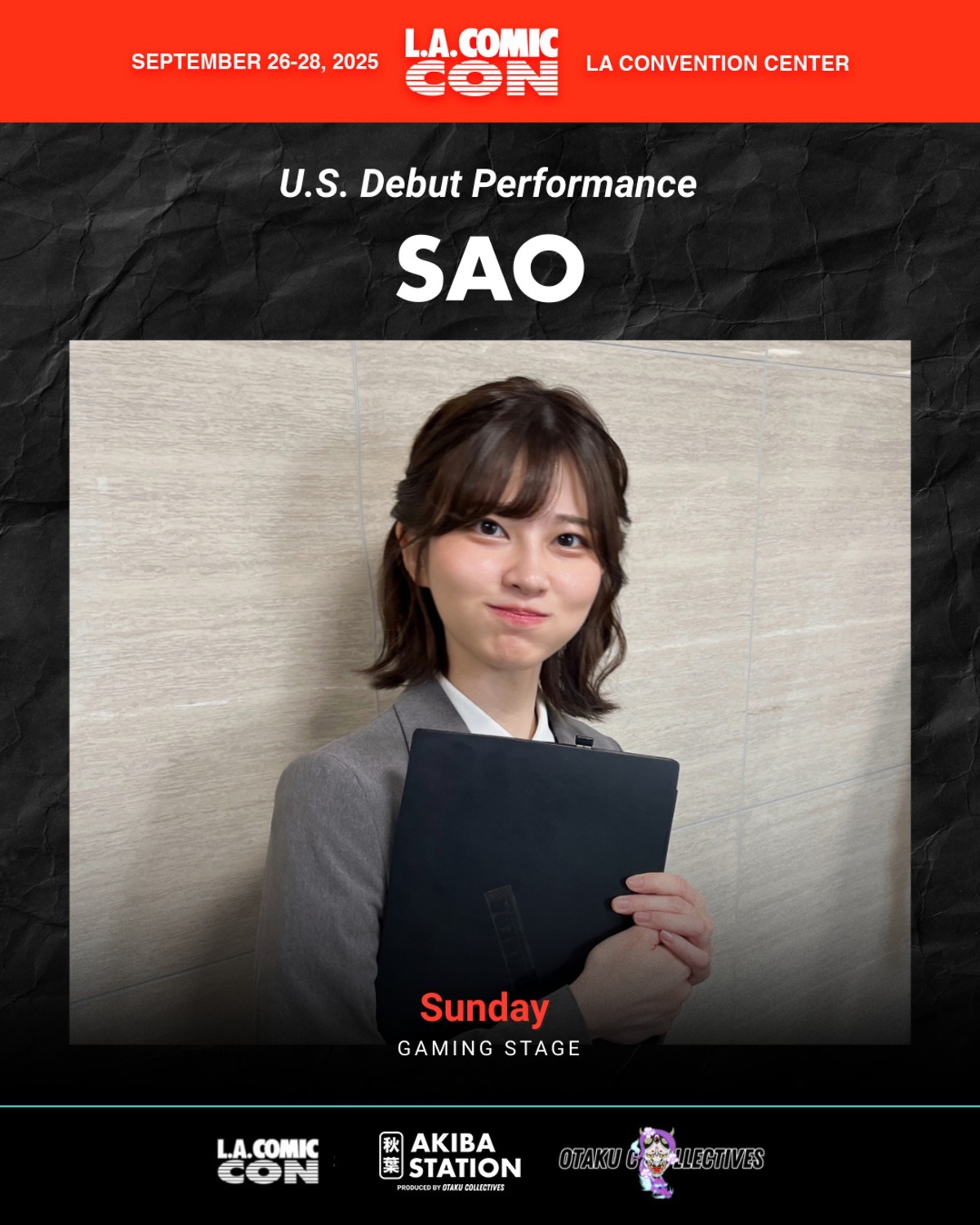 SAO（佐保里）、ロサンゼルスで初ソロライブ 公開1週間で200万回再生した楽曲「OHAYO」パフォーマンス初披露（リアルサウンド） - Yahoo!ニュース