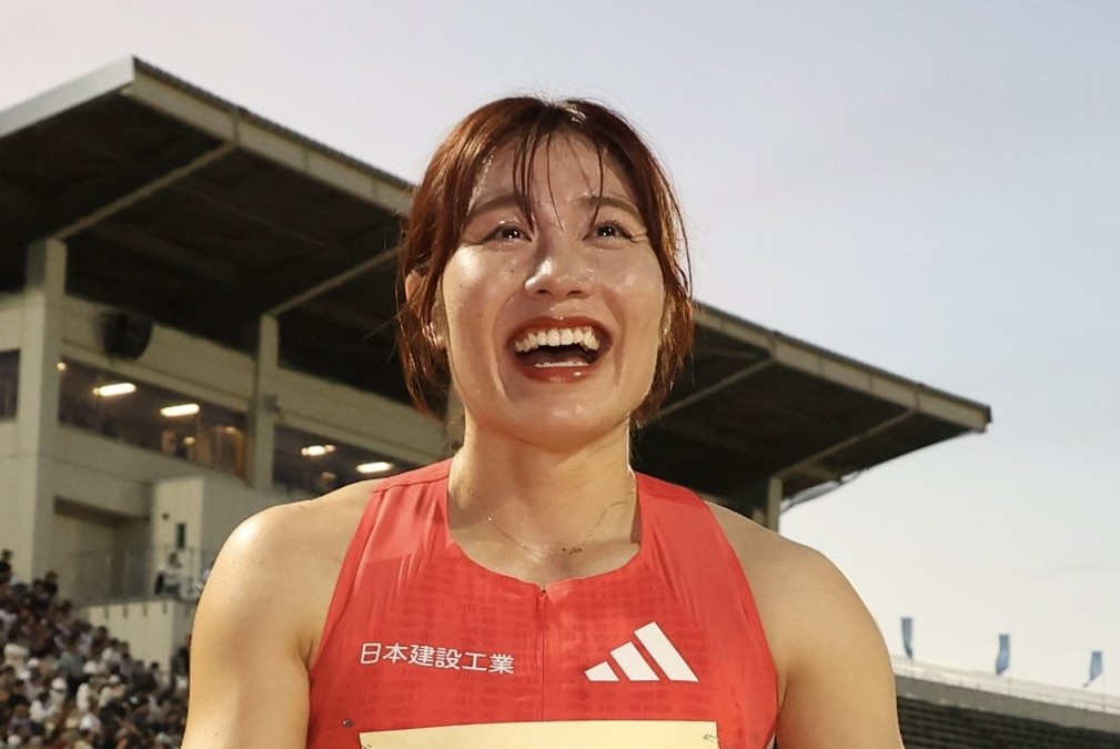15キロの重り引き、世界選手権へダッシュ！ 女子100m障害日本記録の福部真子、病気を乗り越え大舞台へ（中国新聞デジタル） - Yahoo!ニュース