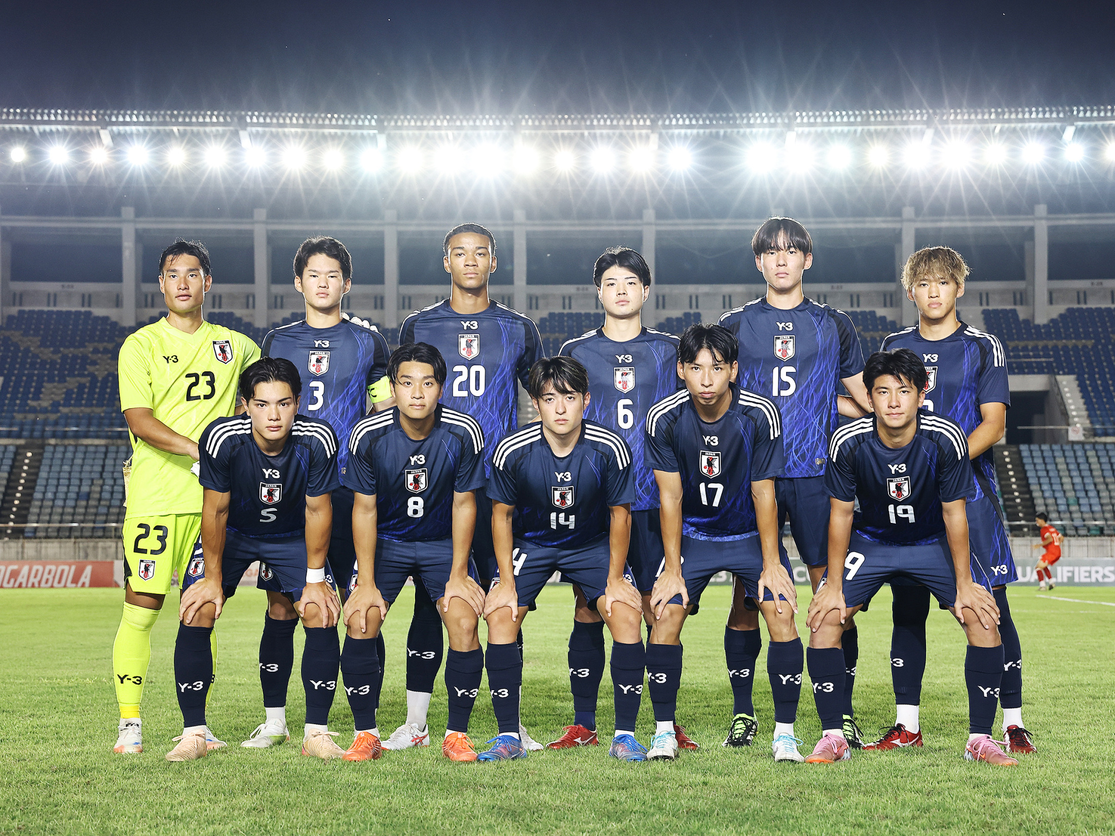 U-22日本代表のU23アジア杯予選第2節スタメン発表! 11人総入れ替え、条件次第で突破確定も…開催国ミャンマーとの大一番へ（ゲキサカ） - Yahoo!ニュース