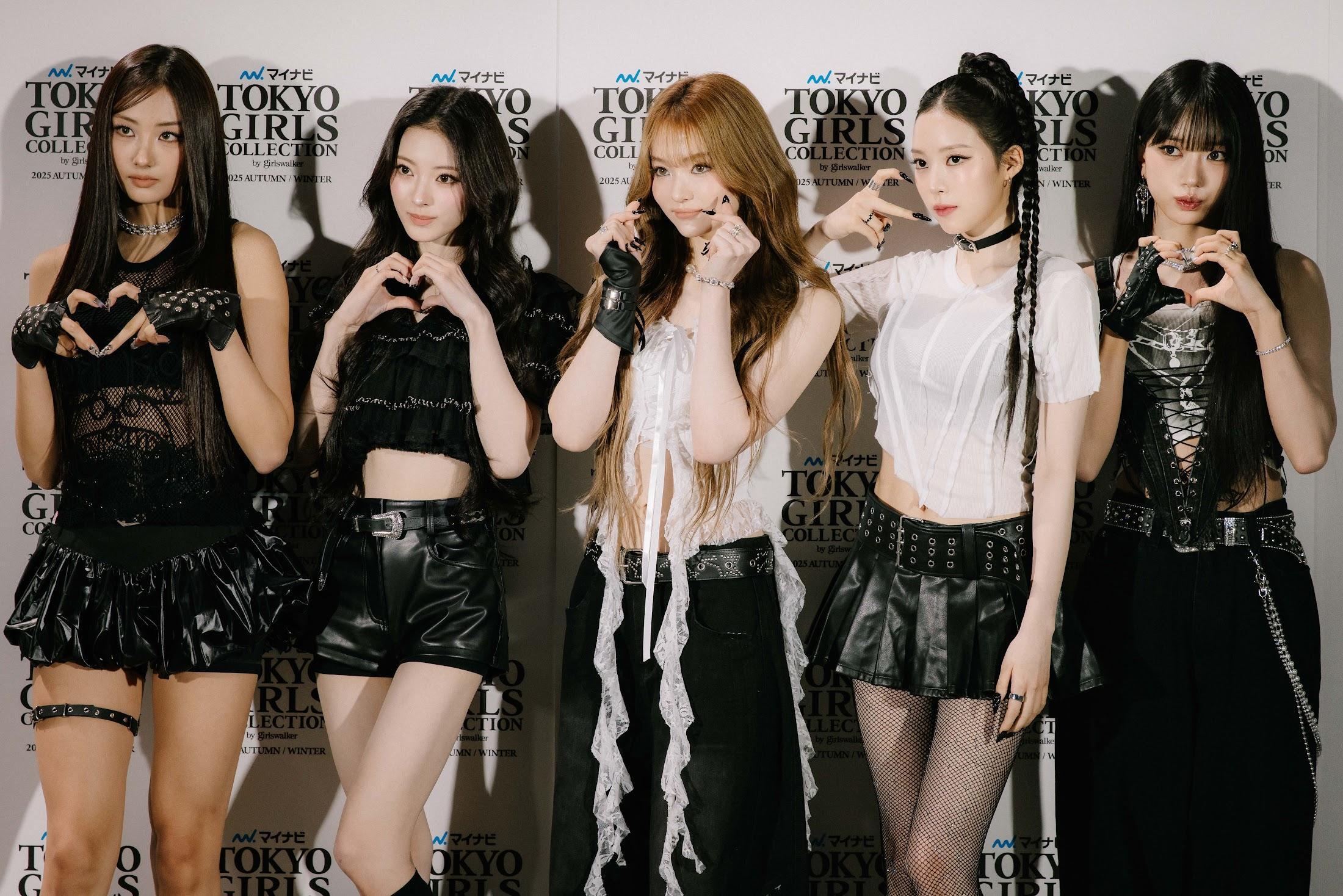 ＜MEOVV＞韓国の多国籍ガールズグループ デビュー1周年の記念日にTGC初出演 日本のコンビニ食にハマってる？（MANTANWEB） - Yahoo!ニュース