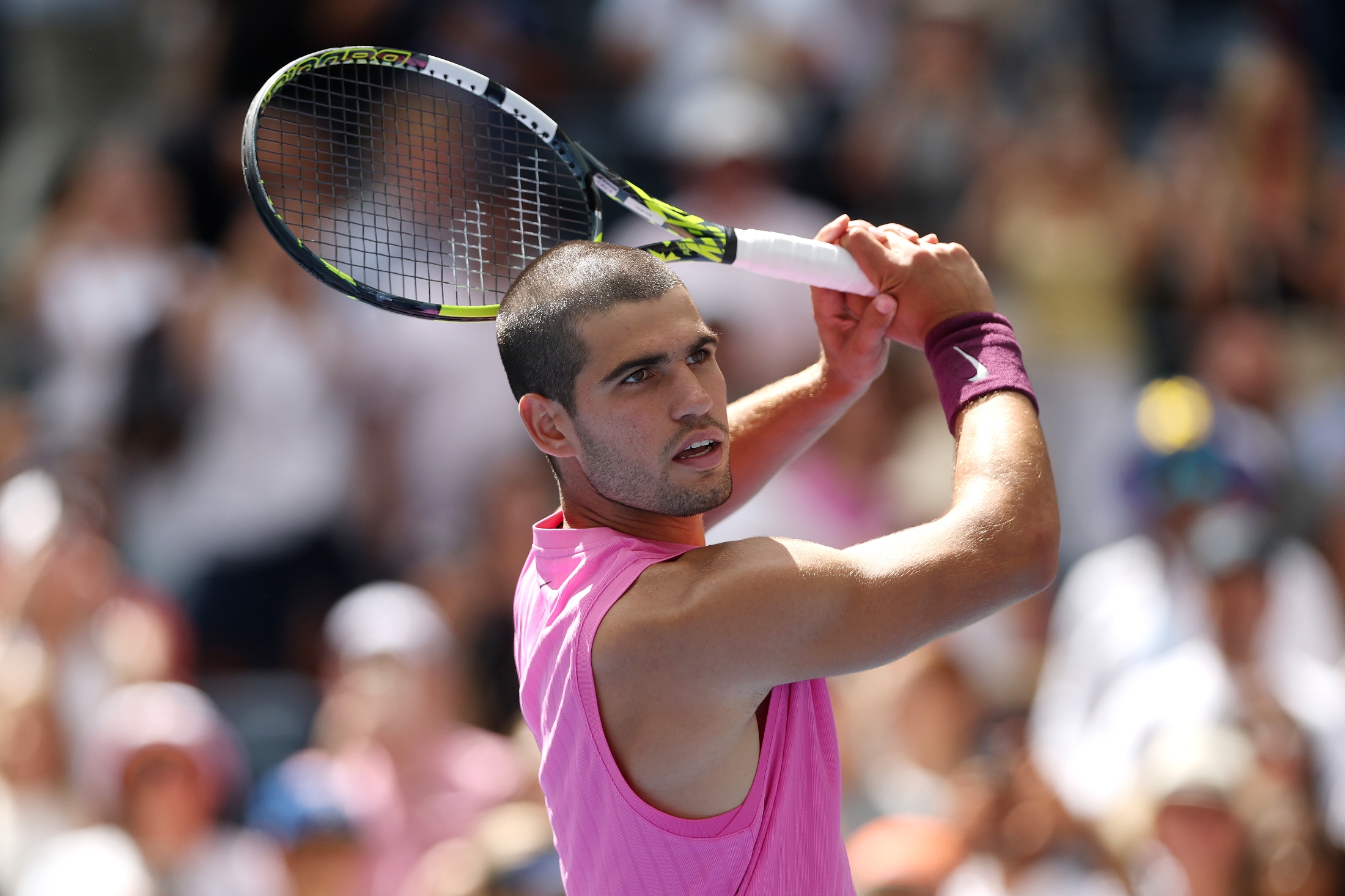 【速報】アルカラス 全米OP決勝 第1セット先取！世界1位シナーと頂上決戦＜男子テニス＞（tennis365.net） - Yahoo!ニュース