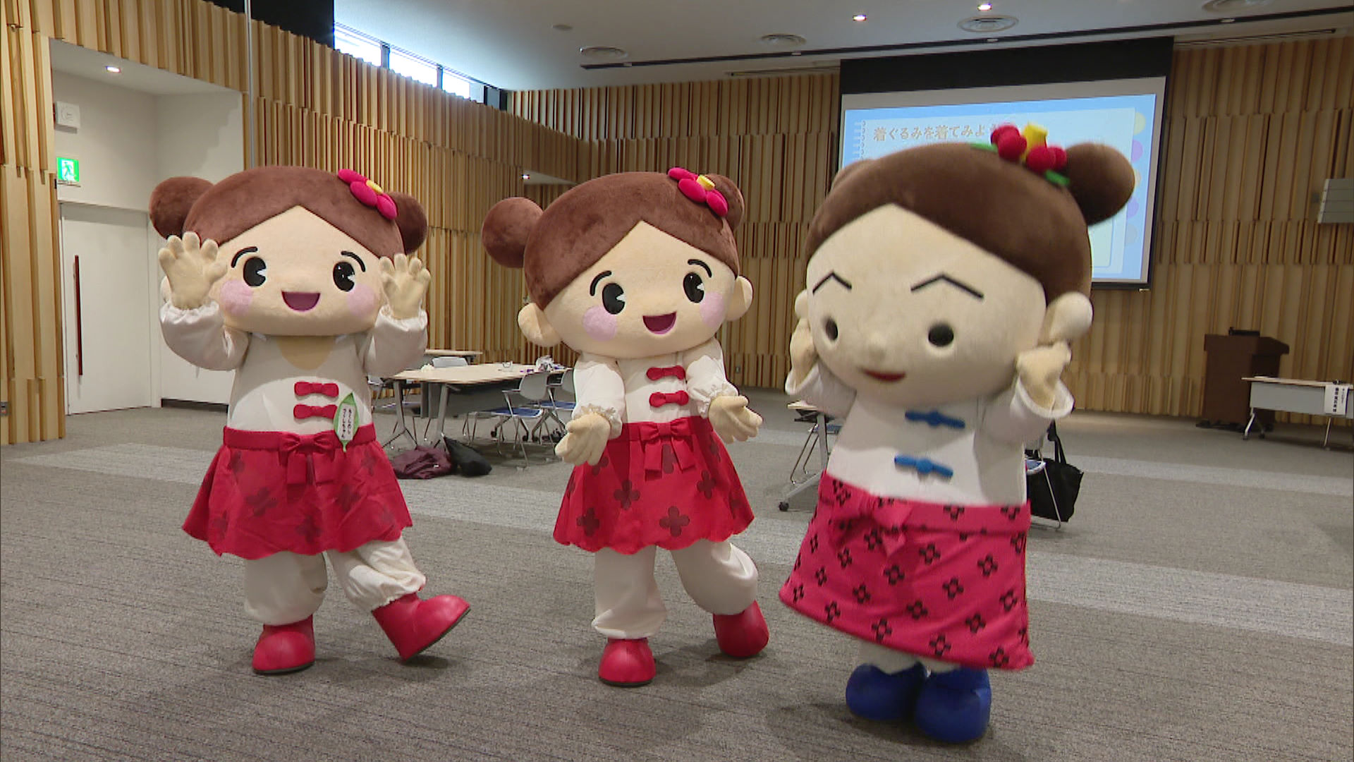 マスコットキャラクター「つくしちゃん」市の職員が着ぐるみ着て研修 なぜ? 福岡県筑紫野市（RKB毎日放送） - Yahoo!ニュース