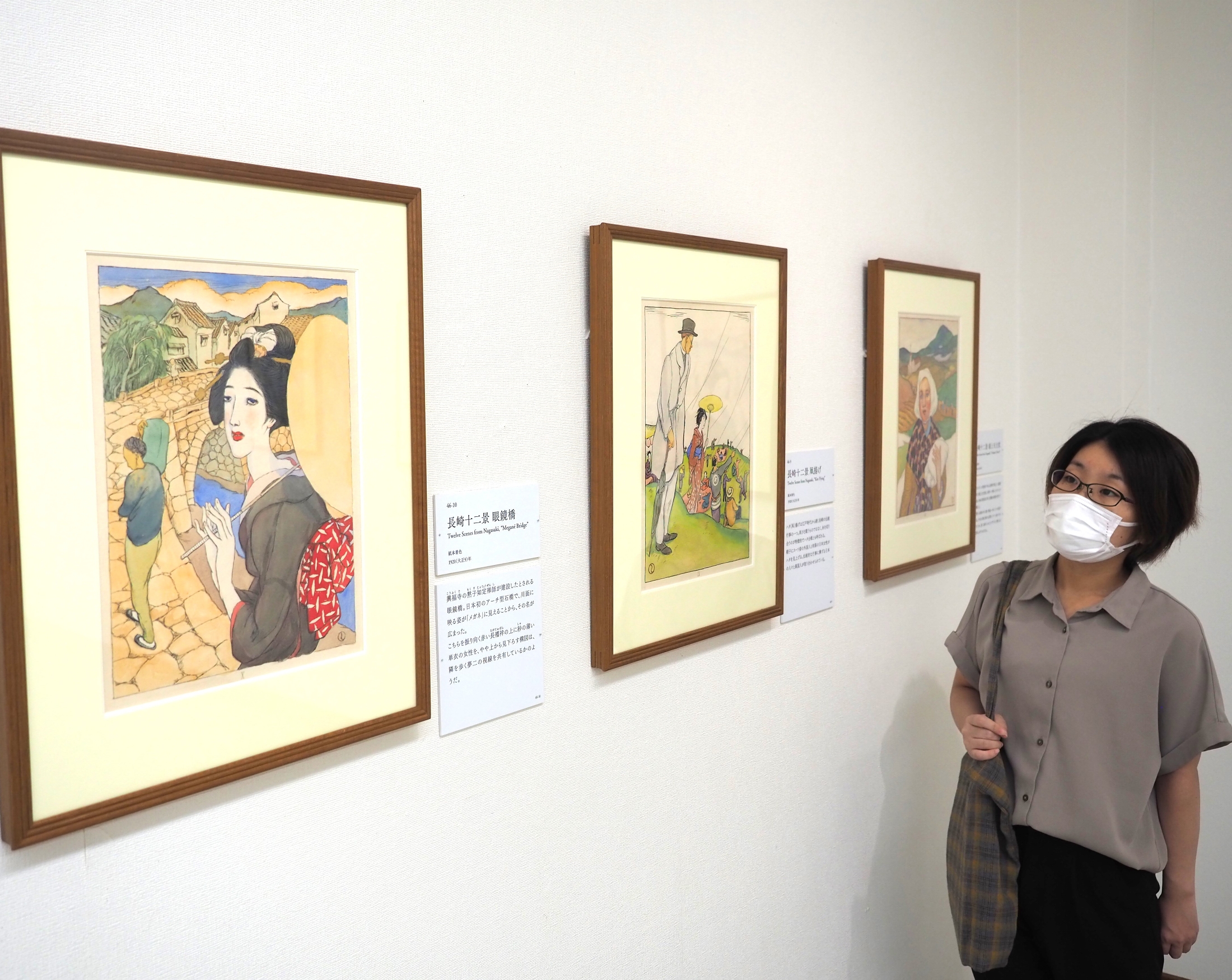多彩な竹久夢二の回顧展 生誕140年、252点を展示 美人画や挿絵原画など／兵庫・丹波市（丹波新聞） - Yahoo!ニュース