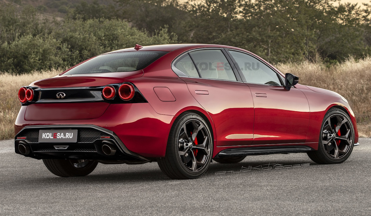 【予想イラスト】一度は消えた「Q50」が復活へ！ インフィニティ新型セダンは450psのV6ターボ搭載で2027年登場（carview！） - Yahoo!ニュース